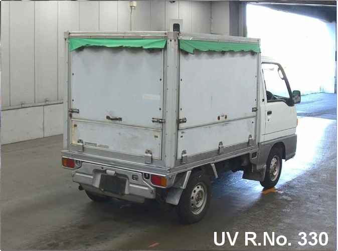 RHD 4X4 Subaru Sambar mini box truck with AC for Sale